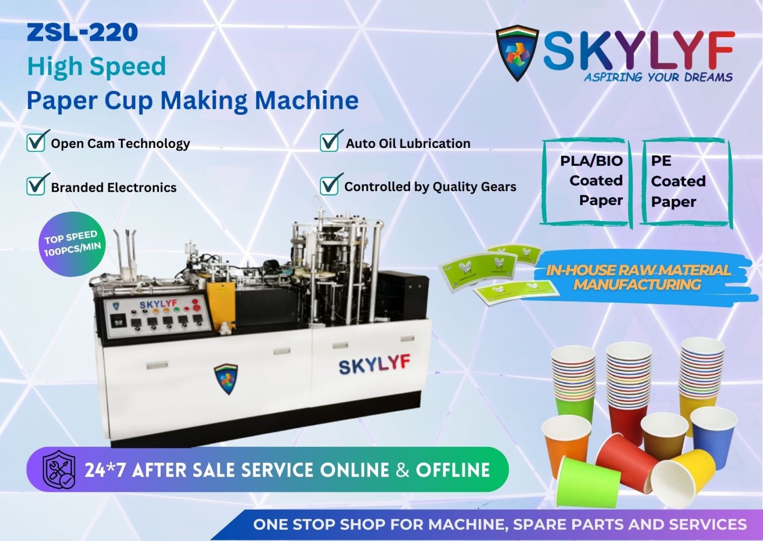 Fully Automatic Paper Cup Making Machine - Paper Cup Machine Manufacturer