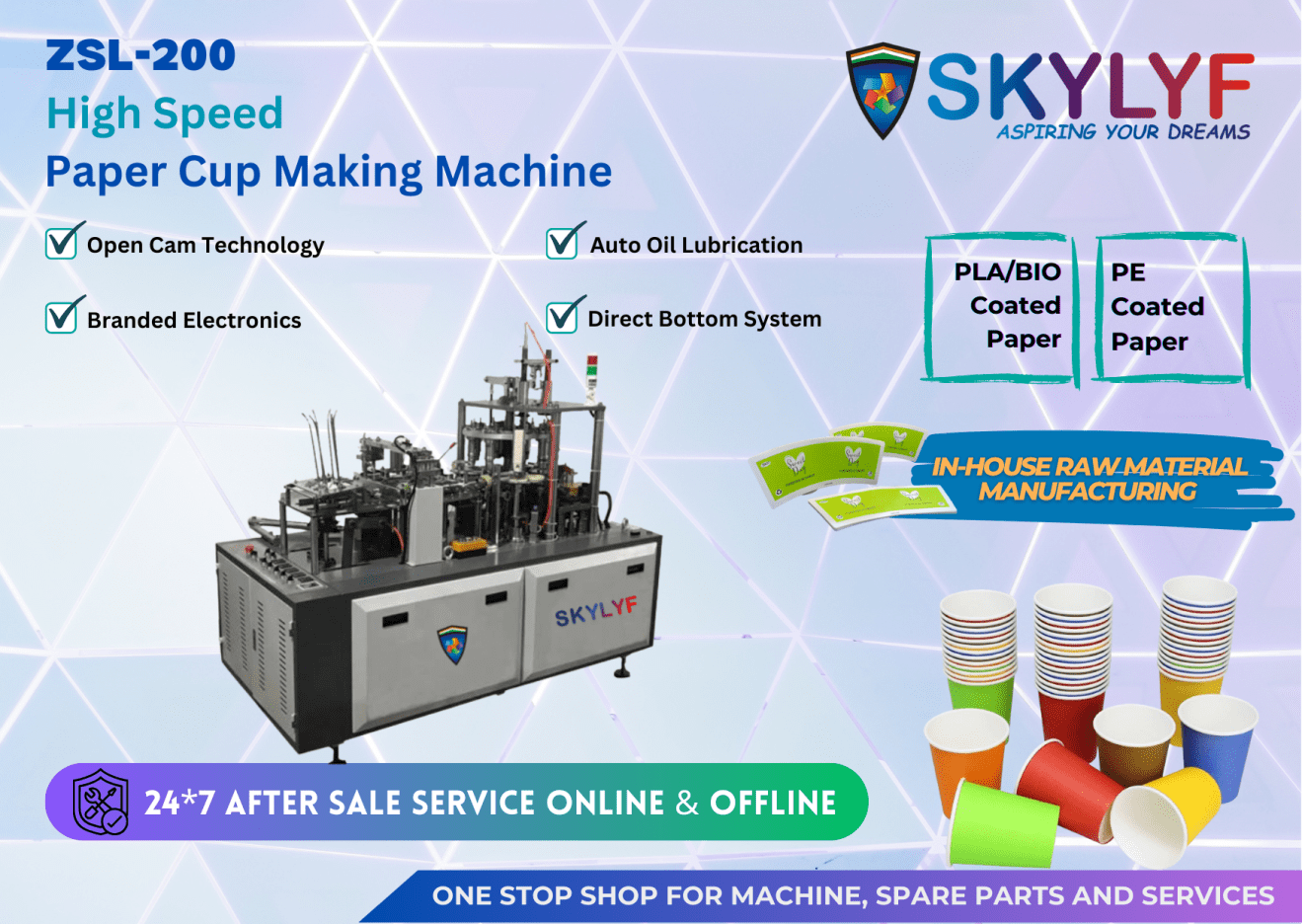Fully Automatic Paper Cup Making Machine - Paper Cup Machine Manufacturer